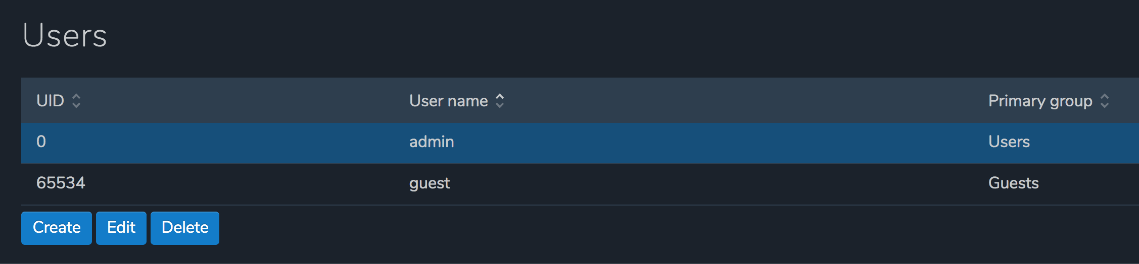Creating Users and Groups in Qumulo Core by Using the Web UI