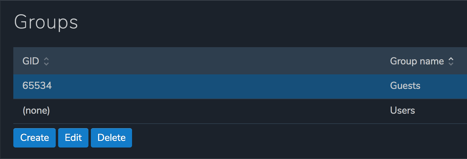 Creating Users and Groups in Qumulo Core by Using the Web UI