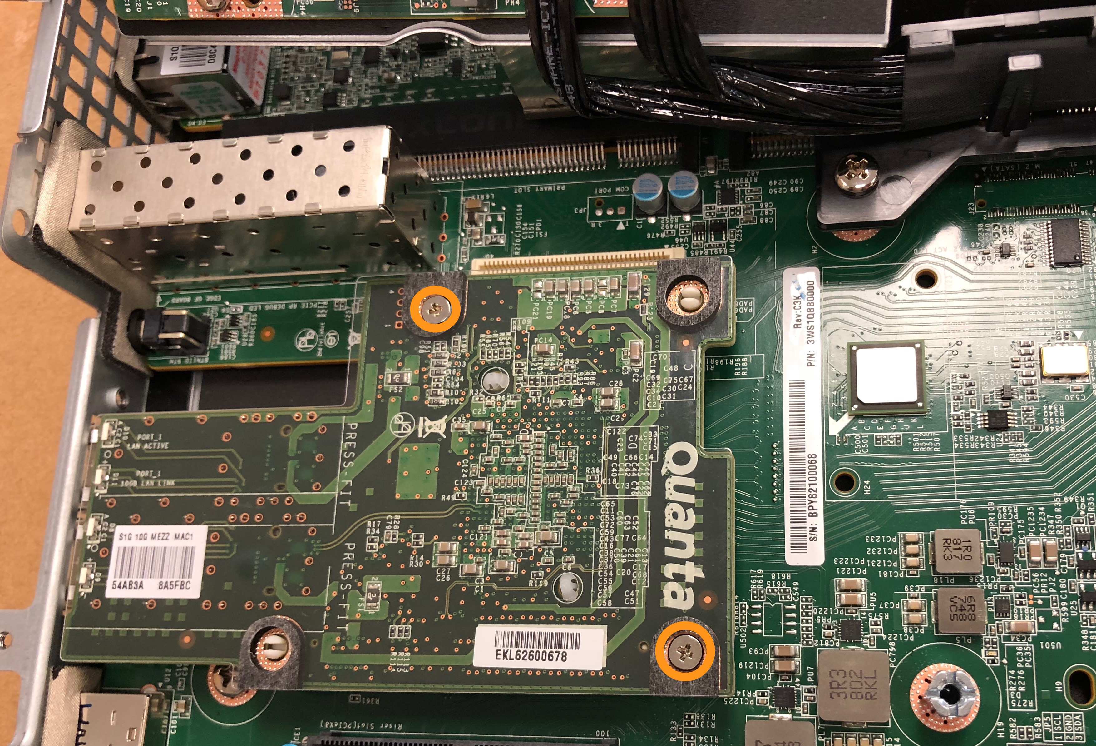 K-144T and K-168T NIC Field Replacement Unit