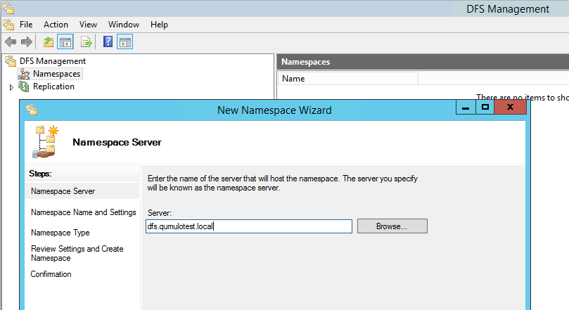 Qumulo DFS Namespaces Guide