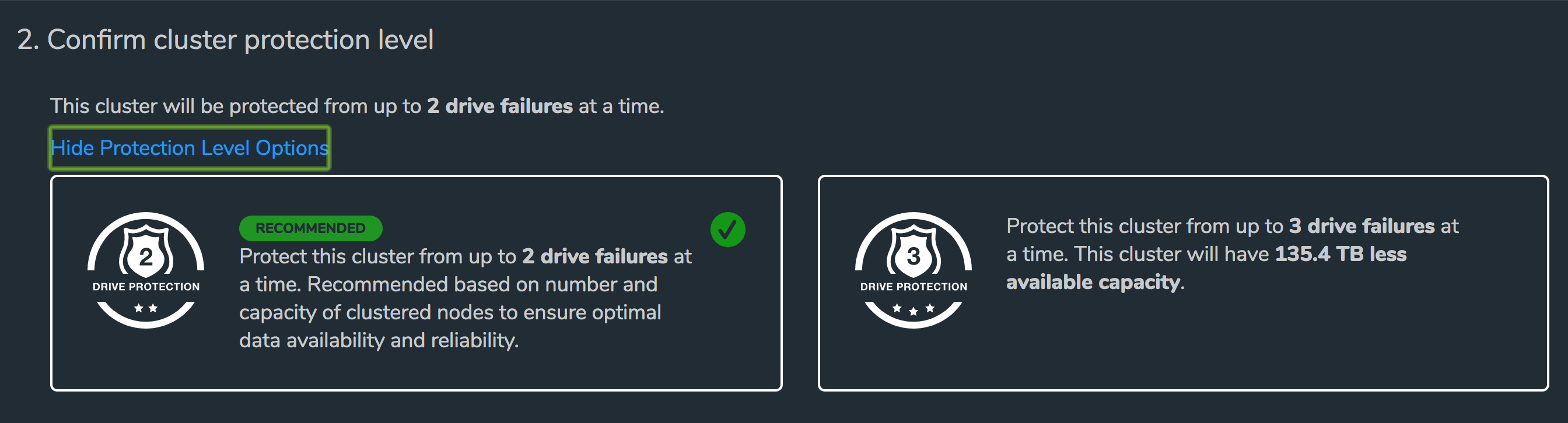 Create a Qumulo Cluster