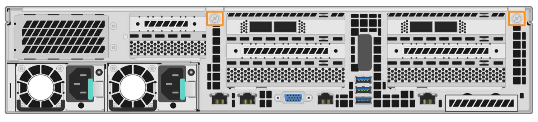 Qumulo P-Series Chassis Field Replacement Unit