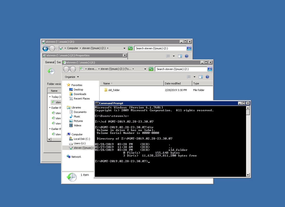 Using Previous Versions in Windows with Qumulo Core